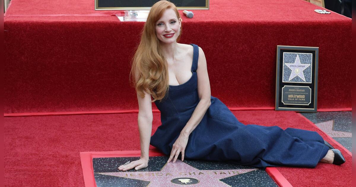 Jessica Chastain mit Stern auf dem Walk of Fame geehrt | GMX.CH