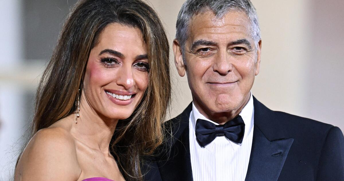Trotz Erkrankung: George Clooney schafft es auf den roten Teppich in ...
