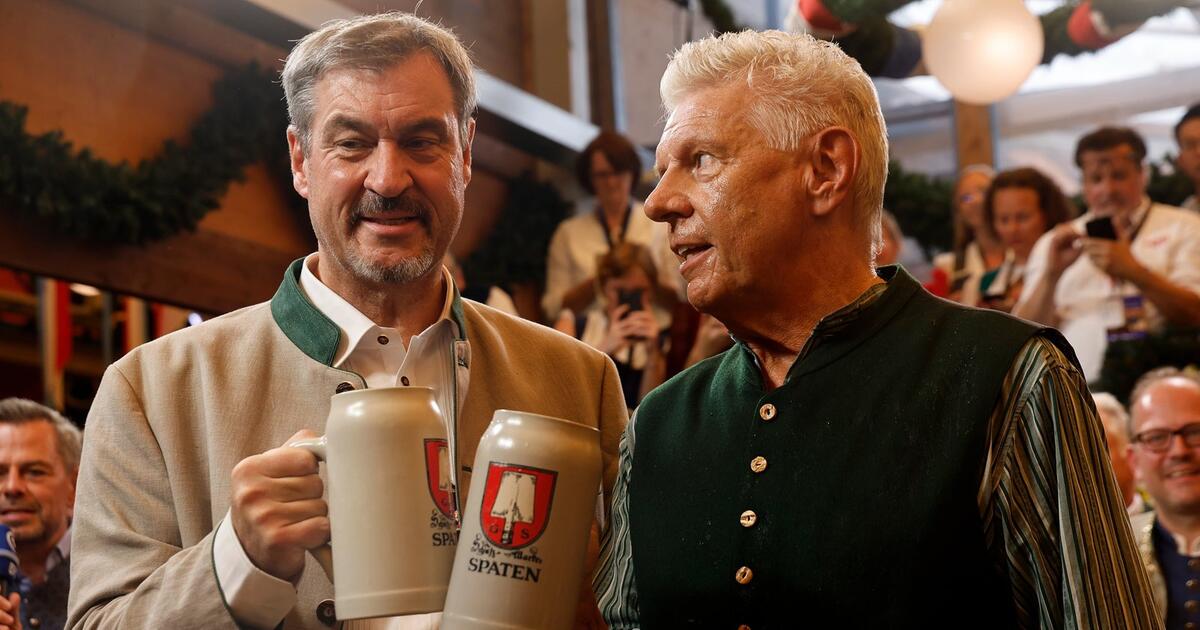 Mit zwei Schlägen: Oktoberfest 2025 vor zahlreichen Promis eröffnet ...